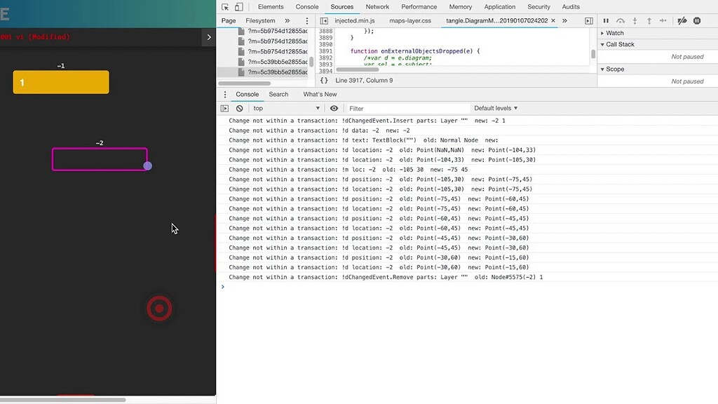 Undo twice to undo adding a node - GoJS - Northwoods Software