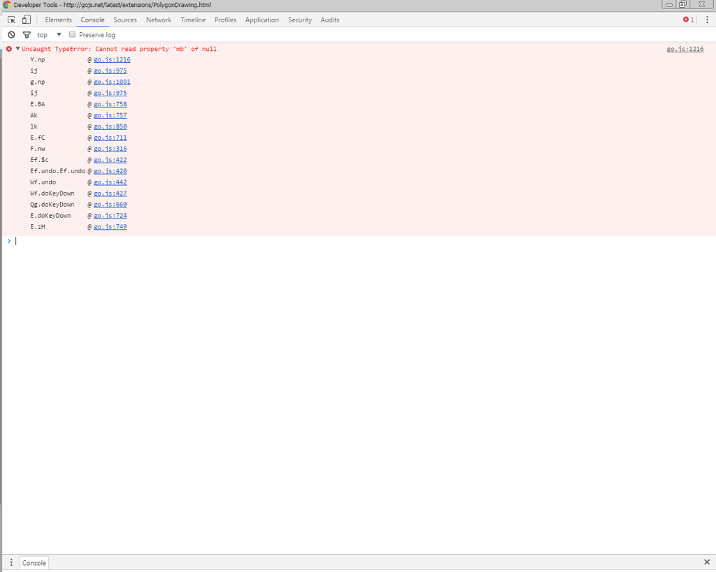 Potential Bug for Undo/Redo using PolygonDrawing and Geometry Reshaping Tool - GoJS - Northwoods ...