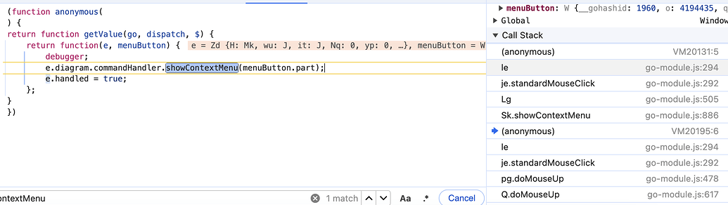 Restrict click event from propagating to parent - GoJS - Northwoods Software