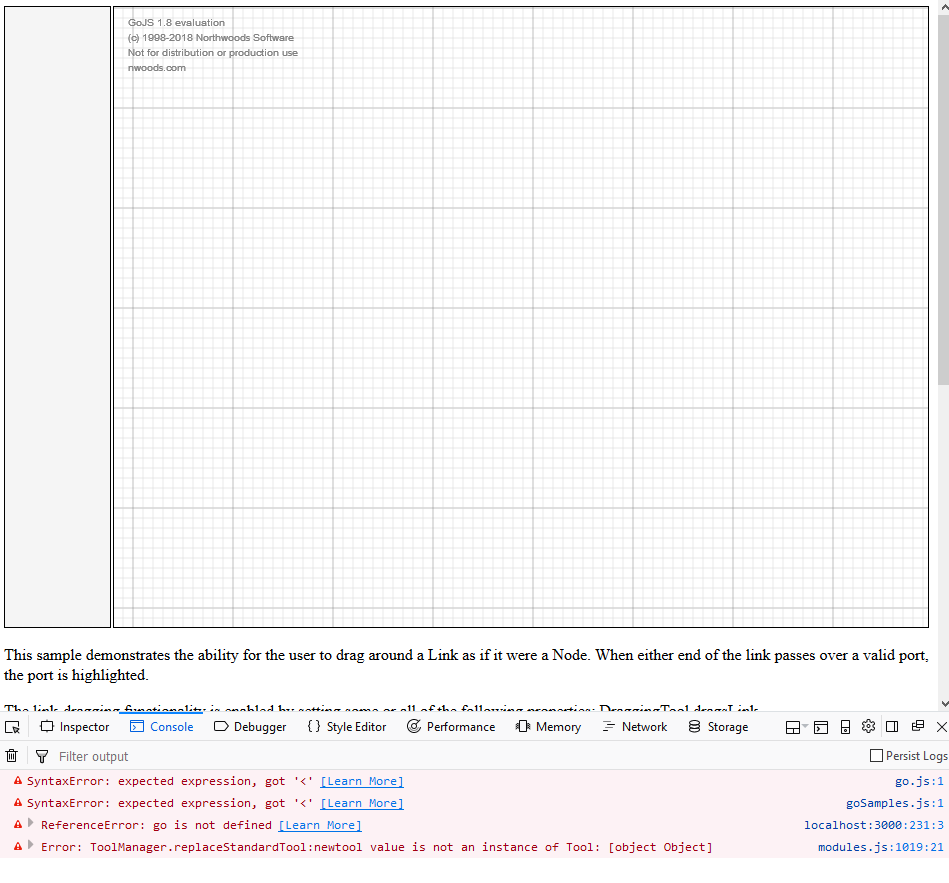 GoJS Script Not Running GoJS Northwoods Software GoJS Script Not Running GoJS Northwoods Software